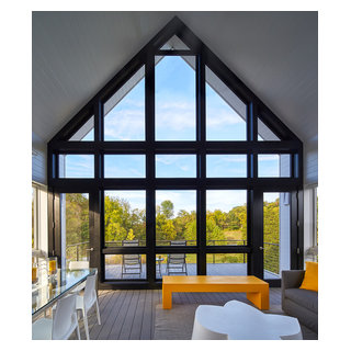 Modern Home in Rural Hamlet - Contemporary - Porch - DC Metro - by ...