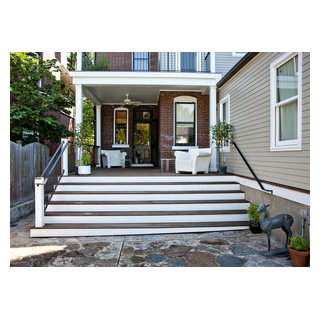 Modern Ipe Porch - Traditional - Porch - Louisville - by Rock Paper ...