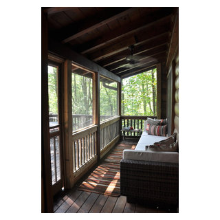 Mountain Retreat - Rustic - Porch - Atlanta - by GraysonHarris ...