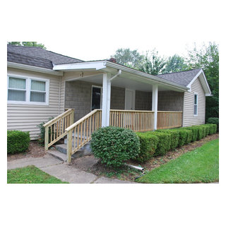 New Front Porch - Traditional - Porch - Detroit - by Sharper Homes, Inc ...