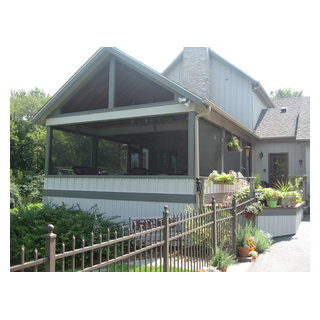 Note the size of the front and side screens. - Veranda - Chicago - by ...