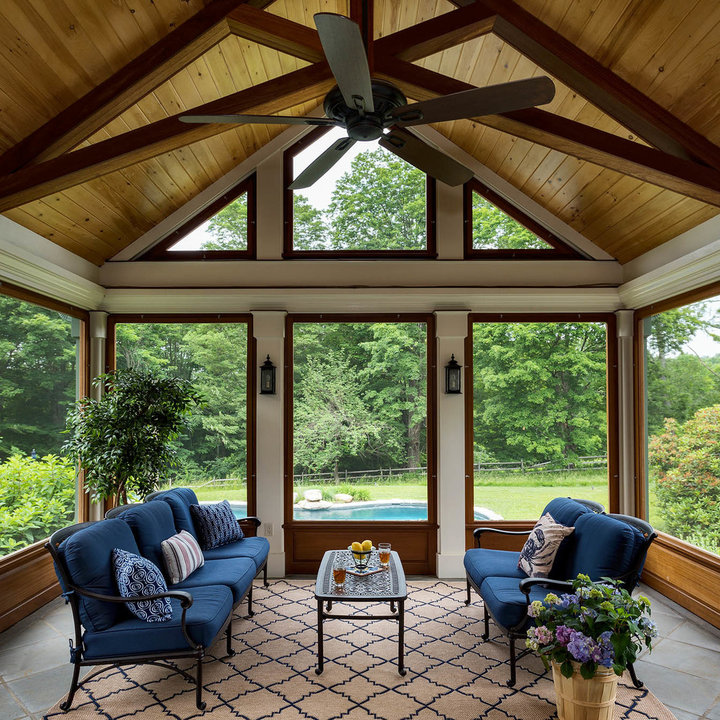 Open Gable Porch - Photos & Ideas | Houzz