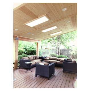 Outdoor Living Spaces - Modern - Porch - Seattle - by PCF Construction ...