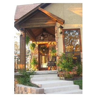 Over the years....Custom Homes of Texas - Traditional - Porch - Dallas ...