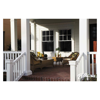 Pella® ProLine® double-hung windows - Traditional - Porch - Cedar ...