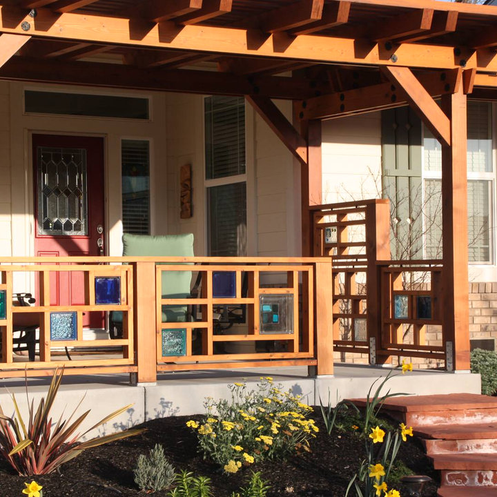 Front Porch Pergola - Photos & Ideas | Houzz