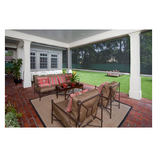 Phantom Executive Motorized Screen Systems - Traditional - Porch ...