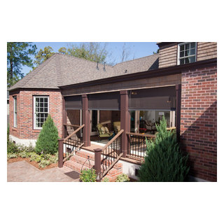 Phantom Executive Motorized Screen Systems - Traditional - Porch ...