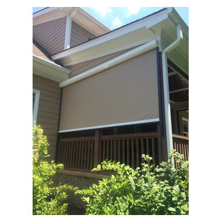 Phantom Screens Opaque Privacy Mesh - Traditional - Porch - Other - by ...