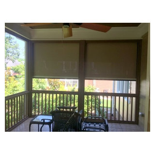 Phantom Screens Opaque Privacy Mesh - Traditional - Porch - Other - by ...