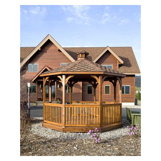Pondside Prow - Modern - Porch - New York - by Habitat Post & Beam, Inc ...