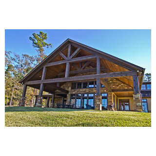 Porch Trusses - Rustic - Porch - Austin - by Laura Culpepper, AIA | Houzz
