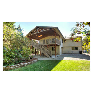 Raised Ranch Addition - Traditional - Porch - Seattle - by KTK ...