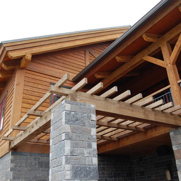 Timber Frame Trellis - Photos & Ideas | Houzz