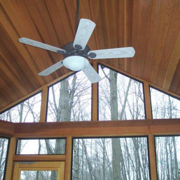 Cedar V Groove Ceiling - Photos & Ideas | Houzz
