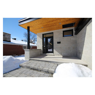 Richardson Custom Home - Modern - Veranda - Ottawa - by TimberCross ...