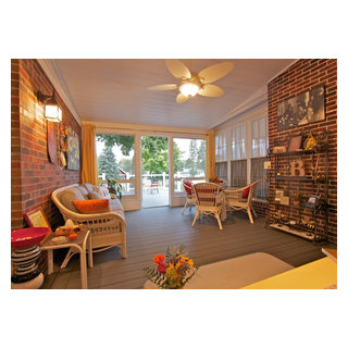 Riverfront deck and porch - Traditional - Porch - Other - by Signature ...