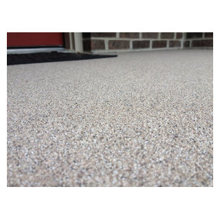 Sandstone Quartz Front Porch - Transitional - Porch - Other - by User ...