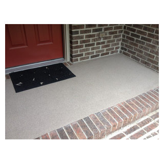 Sandstone Quartz Front Porch - Transitional - Porch - Other - by User ...