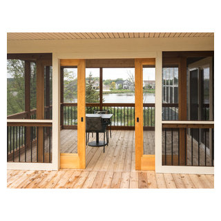 Screen Porch - Craftsman - Porch - Charleston - by Alpha Home Design ...