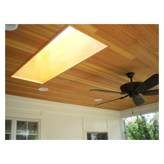 Screen Room Ceiling with skylight - Traditional - Veranda - St Louis ...