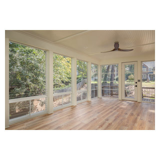 Screened In Porch - Modern - Veranda - Raleigh - by Noble Renovation ...