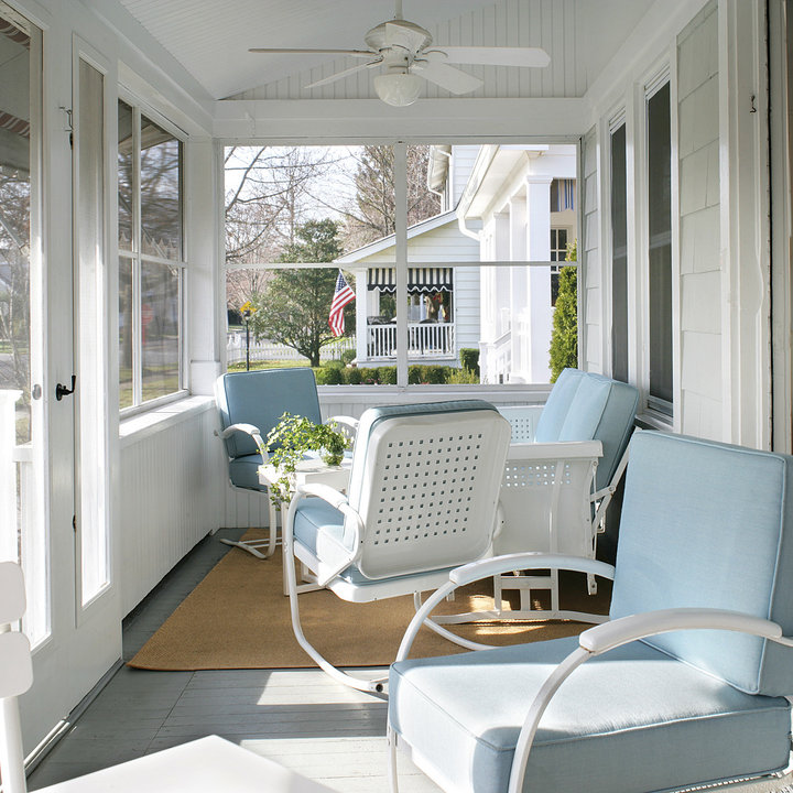 Screened Porch Half Wall - Photos & Ideas | Houzz