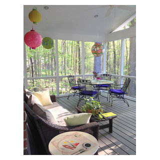 Screened Porch - Traditional - Porch - Raleigh - by DeCocco Design | Houzz
