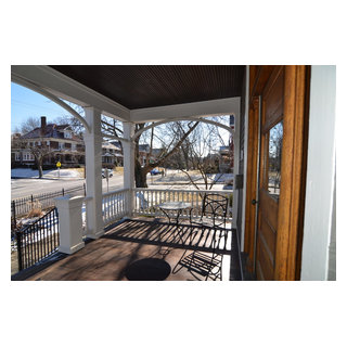 Shingle Style Front Porch Remodel - Victorian - Porch - Raleigh - by ...
