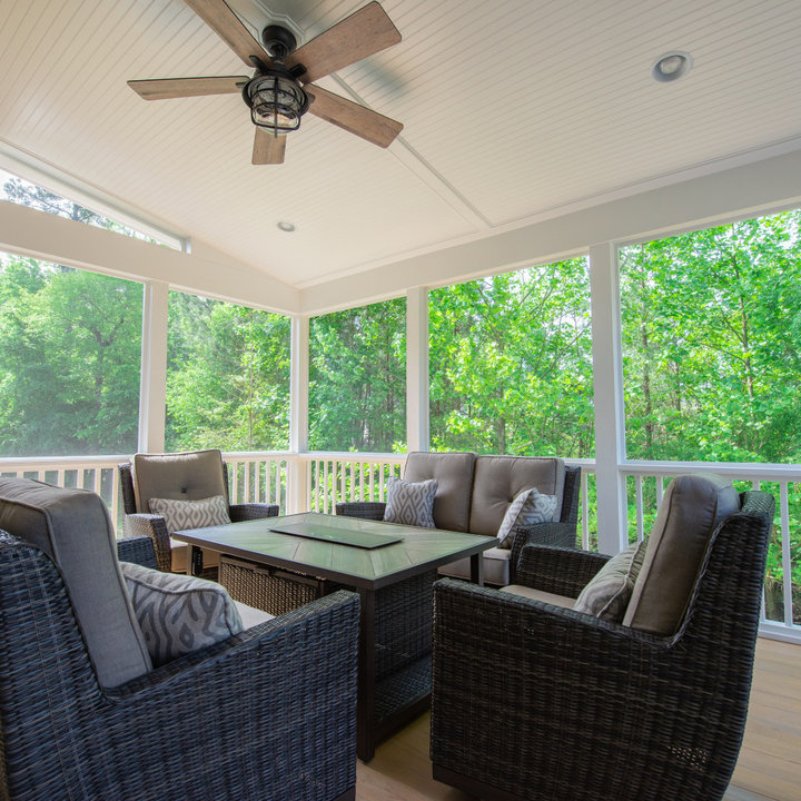 Screen Porch Shed Roof - Photos & Ideas | Houzz