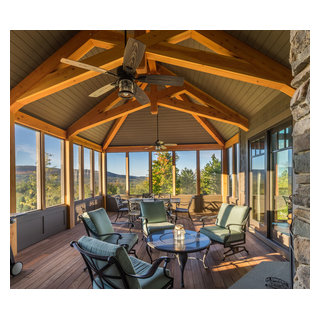 Sugar Pine Hills - Traditional - Porch - Boston - by Donald P. Blake Jr ...