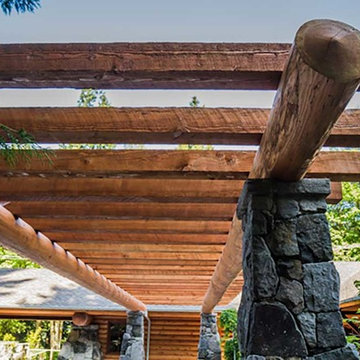 Timber Porch Posts - Photos & Ideas | Houzz