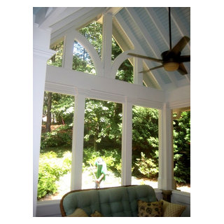Sun Porch - Traditional - Porch - Atlanta - by Paragon Construction ...