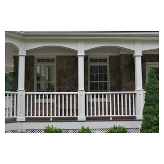 Synthetic Trim and Rail - Traditional - Verandah - New York - by Kehoe ...