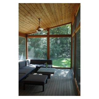 The Berkshires | New Construction - Rustic - Porch - Boston - by RBL ...