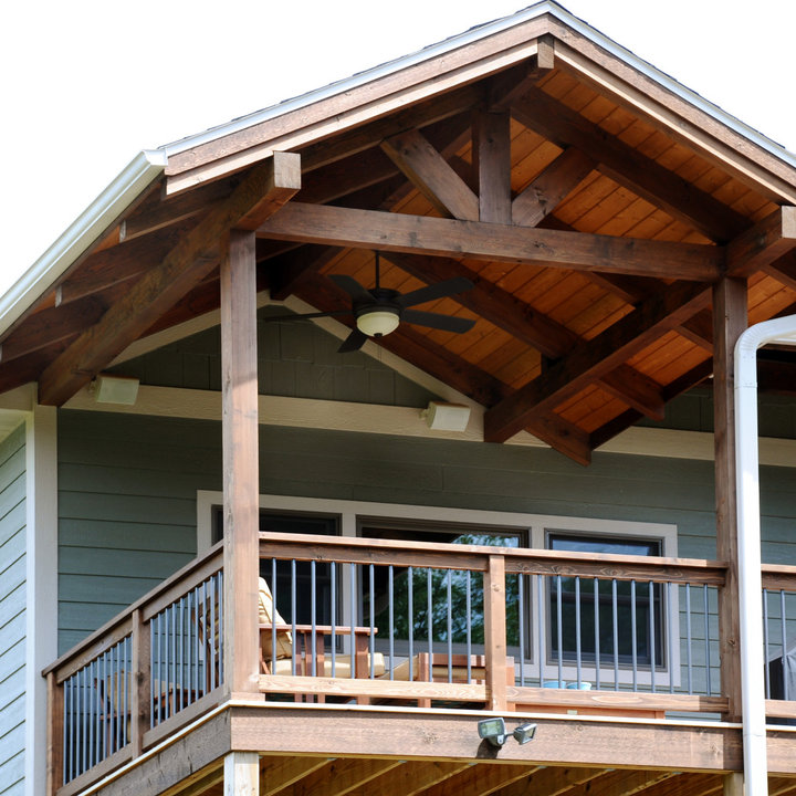Timber Frame Deck - Photos & Ideas | Houzz