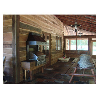 Timber Frame Projects (2) - Montagne - Porche - Minneapolis - par ...