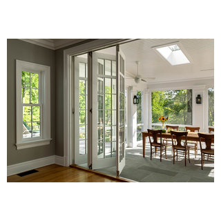Twin Chimney Home - Traditional - Porch - New York - by Crisp ...