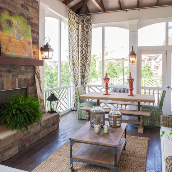 Two Story Porch Ideas - Photos & Ideas | Houzz