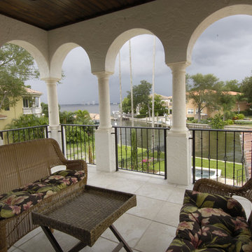 Upper Balcony Over Porch - Photos & Ideas | Houzz