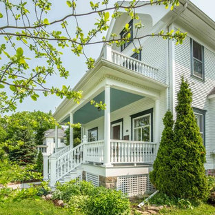 75 Beautiful Green Veranda with Concrete Slabs Ideas & Designs - August ...
