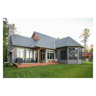 West Bay Cottage - Rustic - Porch - Ottawa - by Bell+Associates ...