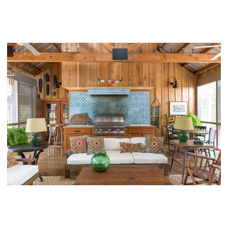 Zachary Home in the Woods - Rustic - Porch - New Orleans - by Logan ...