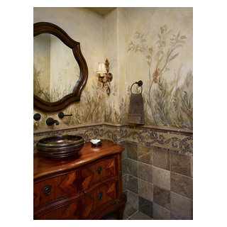 André Fresco Bath Collection - Mediterranean - Powder Room - Denver ...
