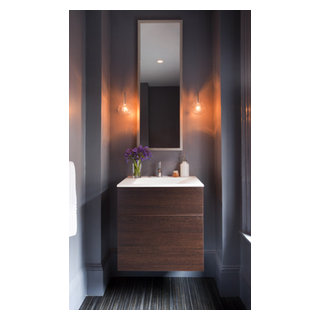 Beacon Hill House - Modern - Powder Room - Boston - by Walker ...