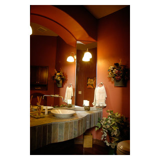 Bernard - Traditional - Powder Room - Denver - by Walls by Design Inc ...