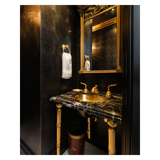 Beverly Hills - Traditional - Powder Room - Los Angeles - by M. Wright ...