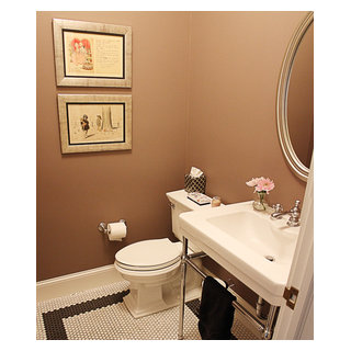 Chevy Chase Renovation - Traditional - Powder Room - DC Metro - by ...