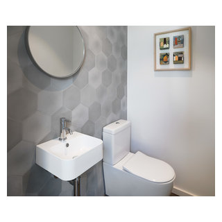 Claremont Residence - Contemporary - Powder Room - Perth - by David ...