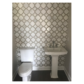 Complete Interior Painting - Irvine march 2017 - Powder Room - Orange ...